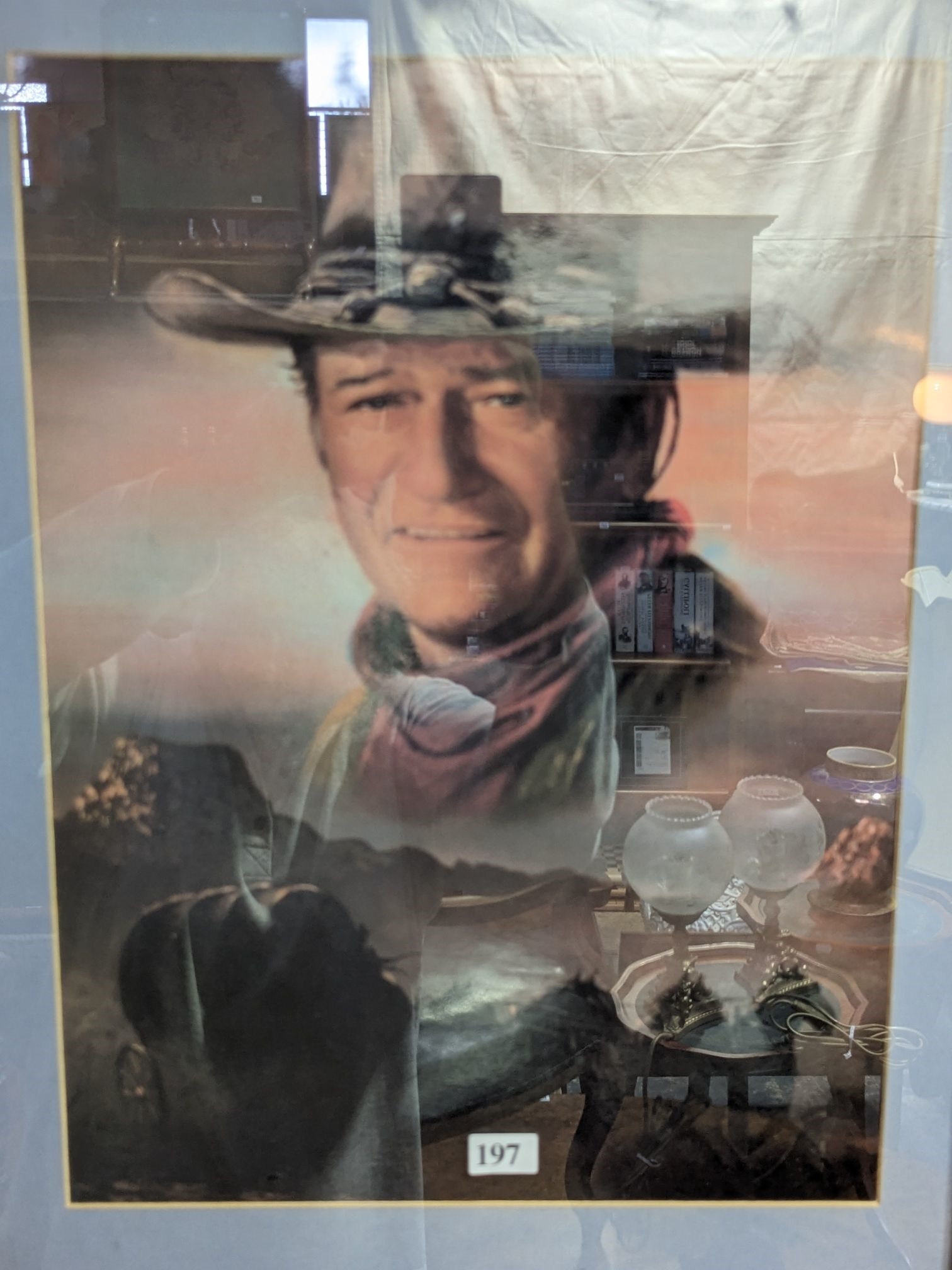 John Wayne | WILD WEST PRINT OF JOHN WAYNE | MutualArt