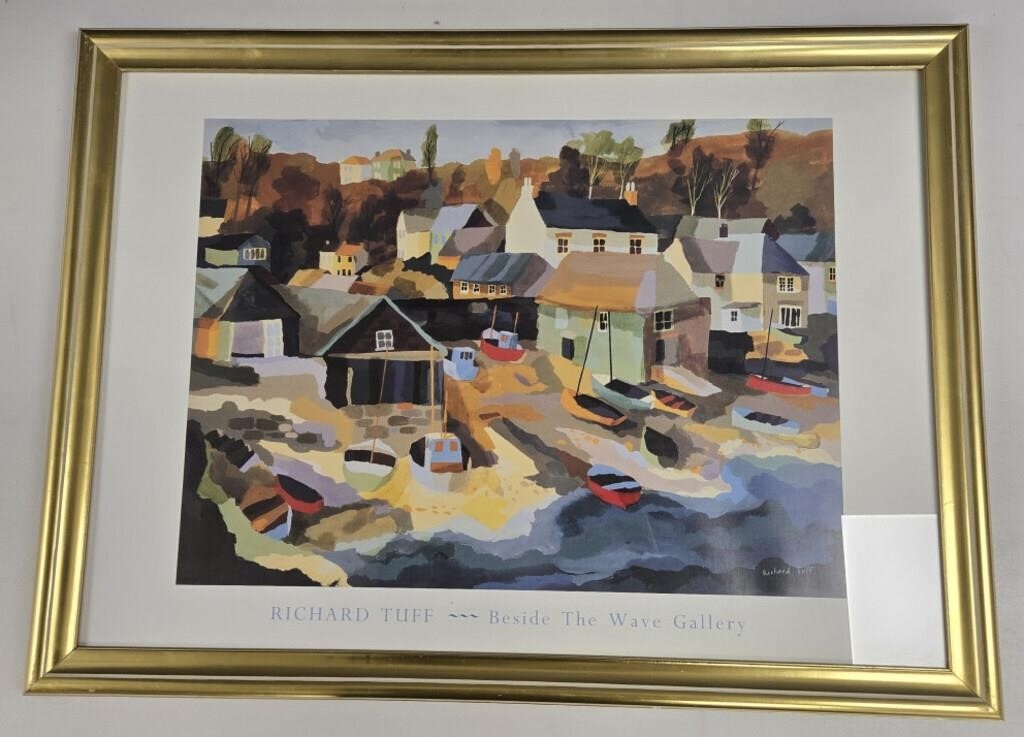 Richard Tuff | Richard Tuff, Beside The Wave Gallery. Art Print | MutualArt