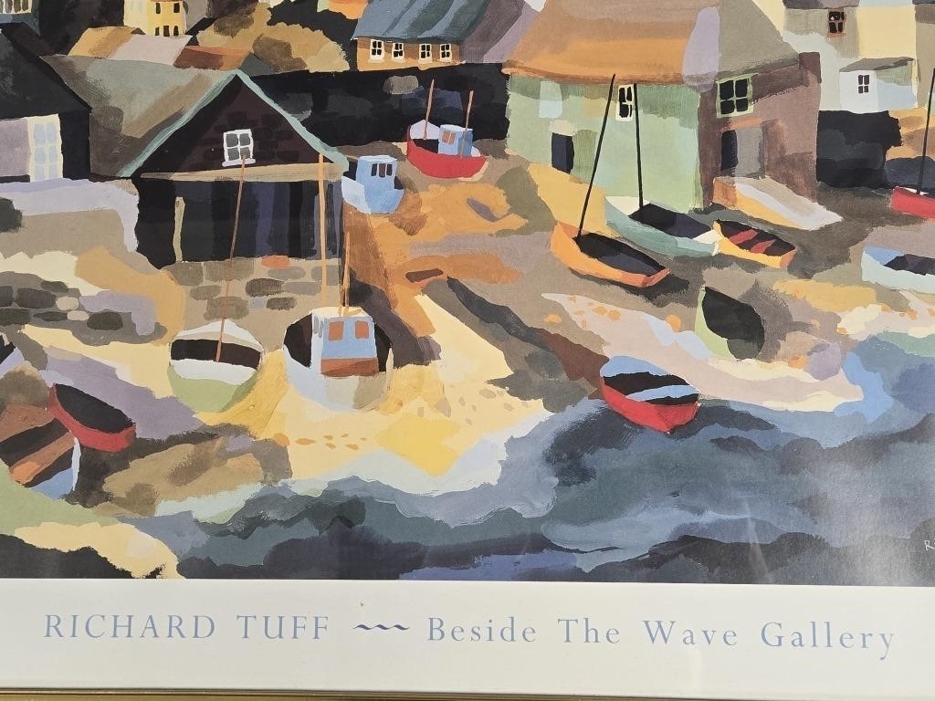 Richard Tuff | Richard Tuff, Beside The Wave Gallery. Art Print | MutualArt