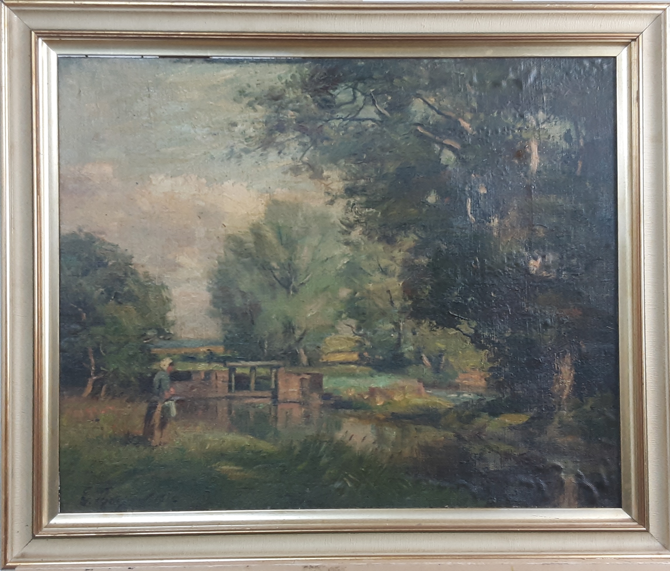 R. Thomson | FRENCH HARBOUR SCENE AND RURAL SCENE | MutualArt
