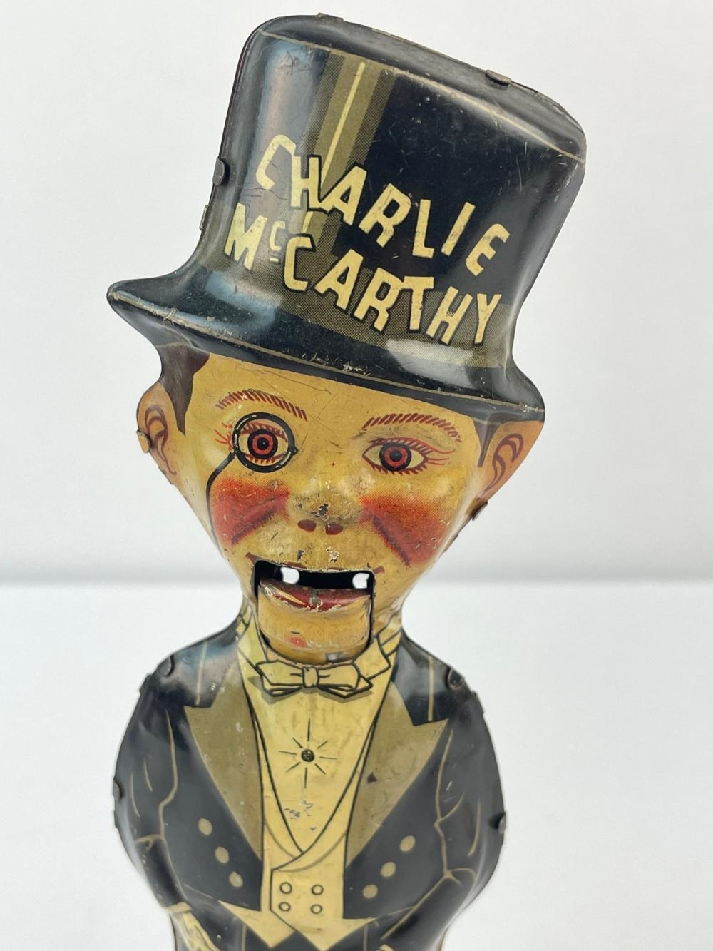 Mccarthy | Vintage 1930's Marx Charlie McCarthy Walker Wind Up Tin ...