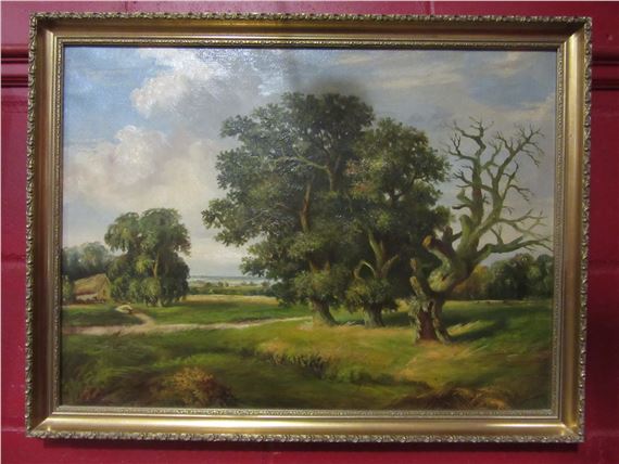 Richard Mallet | dwelling and cows | MutualArt