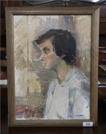 Royal Academy | Oil on board portrait by Royal Academy artist Ann ...