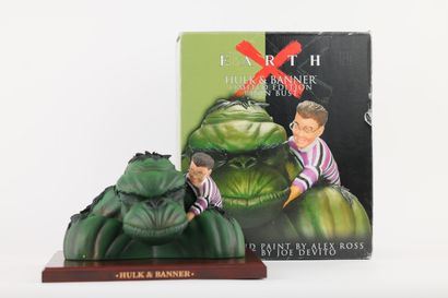 David | HULK. Hulk and David Banner resin bust by Dynamic forces for ...
