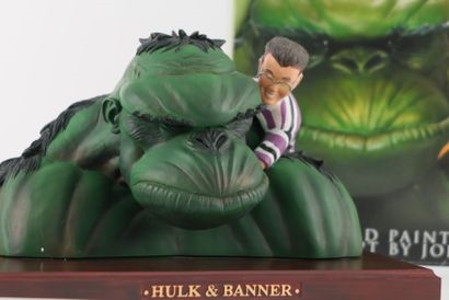 David | HULK. Hulk and David Banner resin bust by Dynamic forces for ...