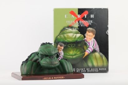 David | HULK. Hulk and David Banner resin bust by Dynamic forces for ...