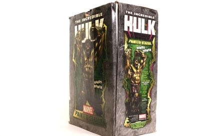 Large | HULK . Large bronze Hulk statuette in resin sculpted by Rand ...