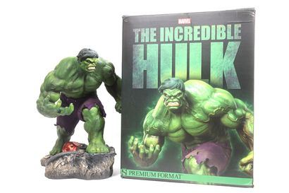Large | HULK. A large resin Hulk statue (2015) | MutualArt