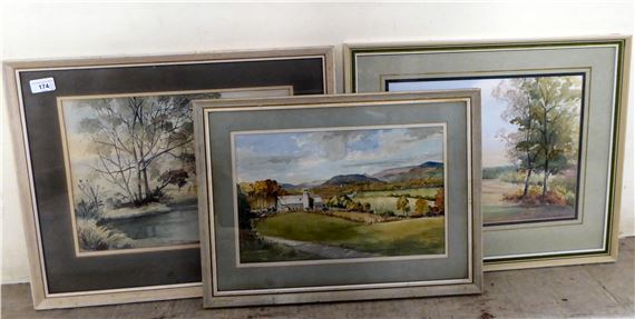 Kay Harley Smith | Three works by Kay Harley-Smith - landscapes ...