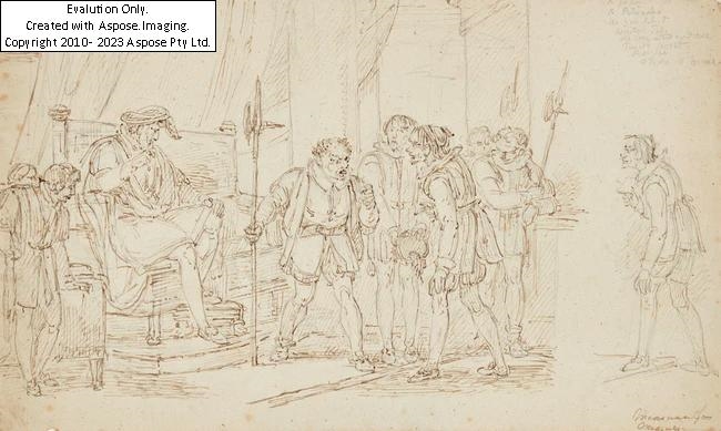 Thomas Stothard | An illustration for 'Measure for Measure'; | MutualArt