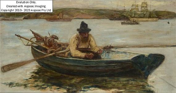 Robert Jobling | The Fishing Boat; | MutualArt