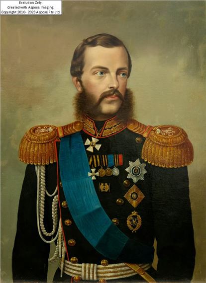 Georg Bothmann | Portrait of Grand Duke Mikhail Nikolaevich of Russia ...