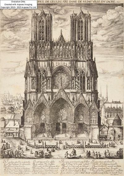 Nicolas de Son | Le Somptueux Frontispiece de l'Eglise N(ot)re Dame de ...