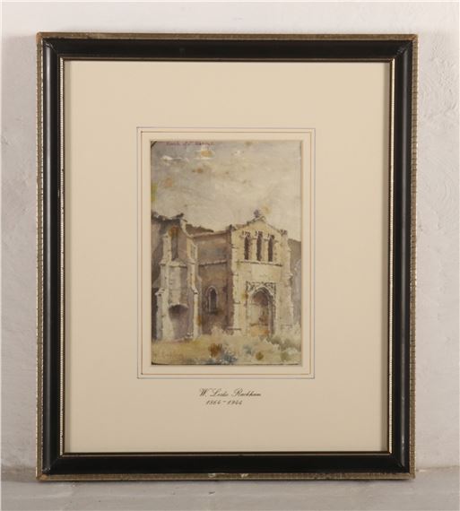 William Leslie Rackham | Porch of St. Mary's | MutualArt