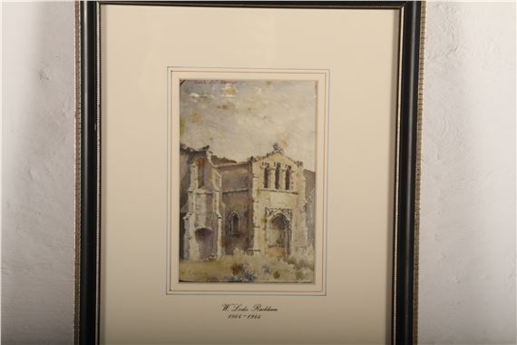 William Leslie Rackham | Porch of St. Mary's | MutualArt