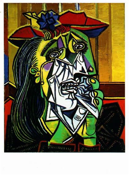 Pablo Picasso | Weeping Woman 1937 | MutualArt