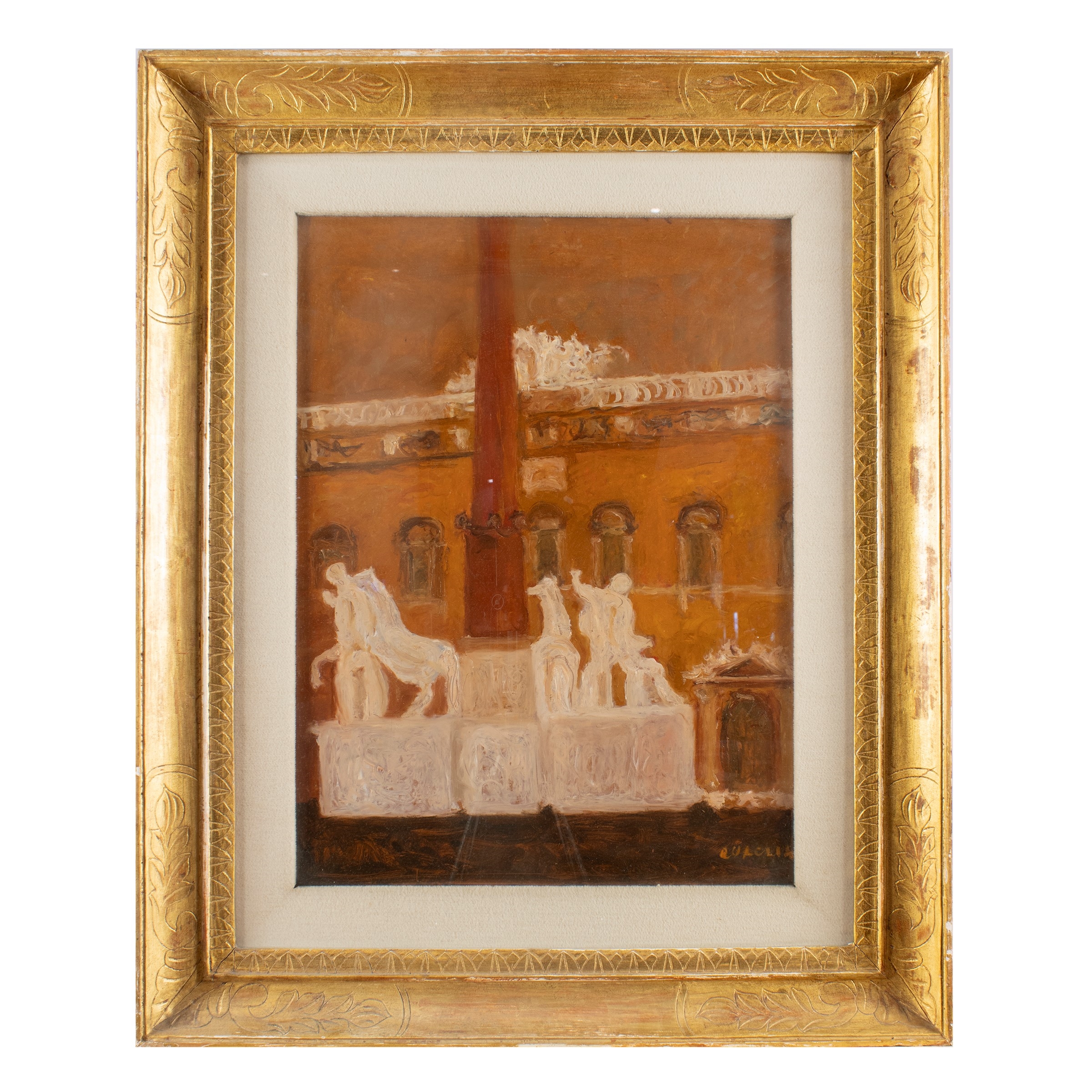Carlo Quaglia | The Dioscuri at the Quirinale (1960s) | MutualArt