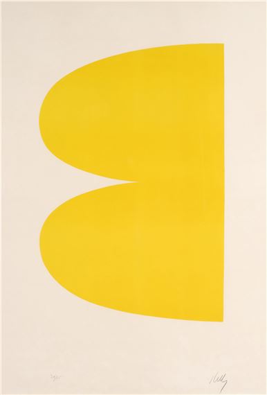 Ellsworth Kelly | Yellow (Jaune), from Suite of Twenty-Seven Color ...