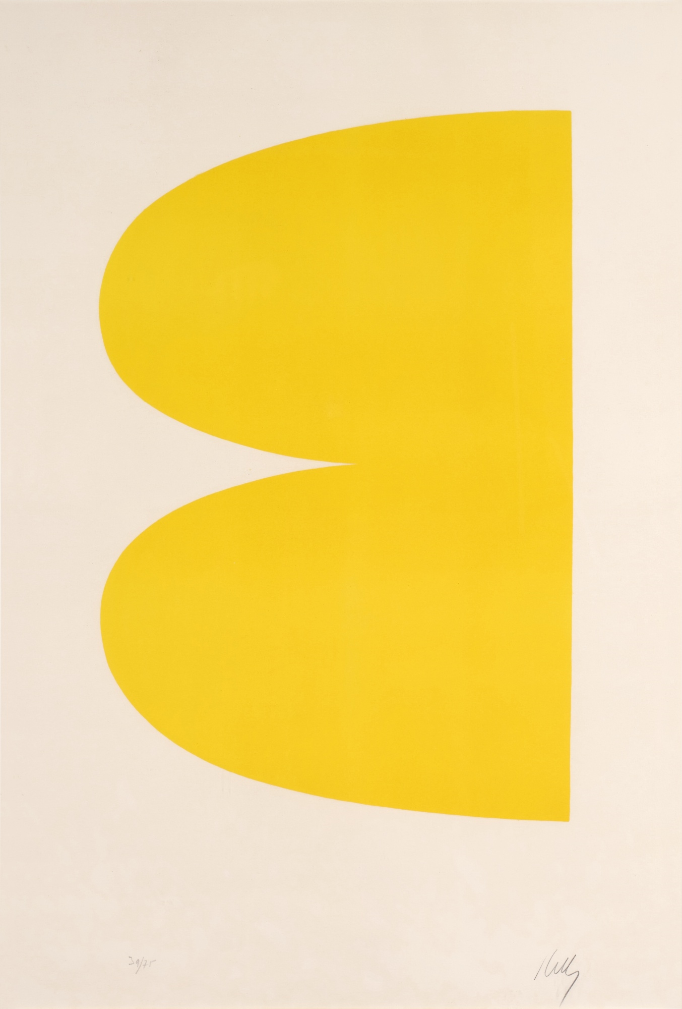 Ellsworth Kelly | Yellow (Jaune), from Suite of Twenty-Seven Color ...
