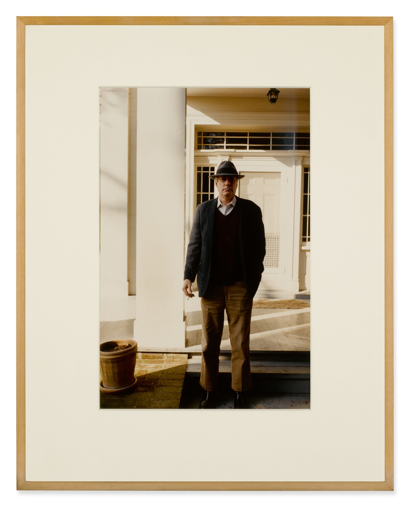William Eggleston | Untitled (Man with Cigarette) (Circa 1985) | MutualArt