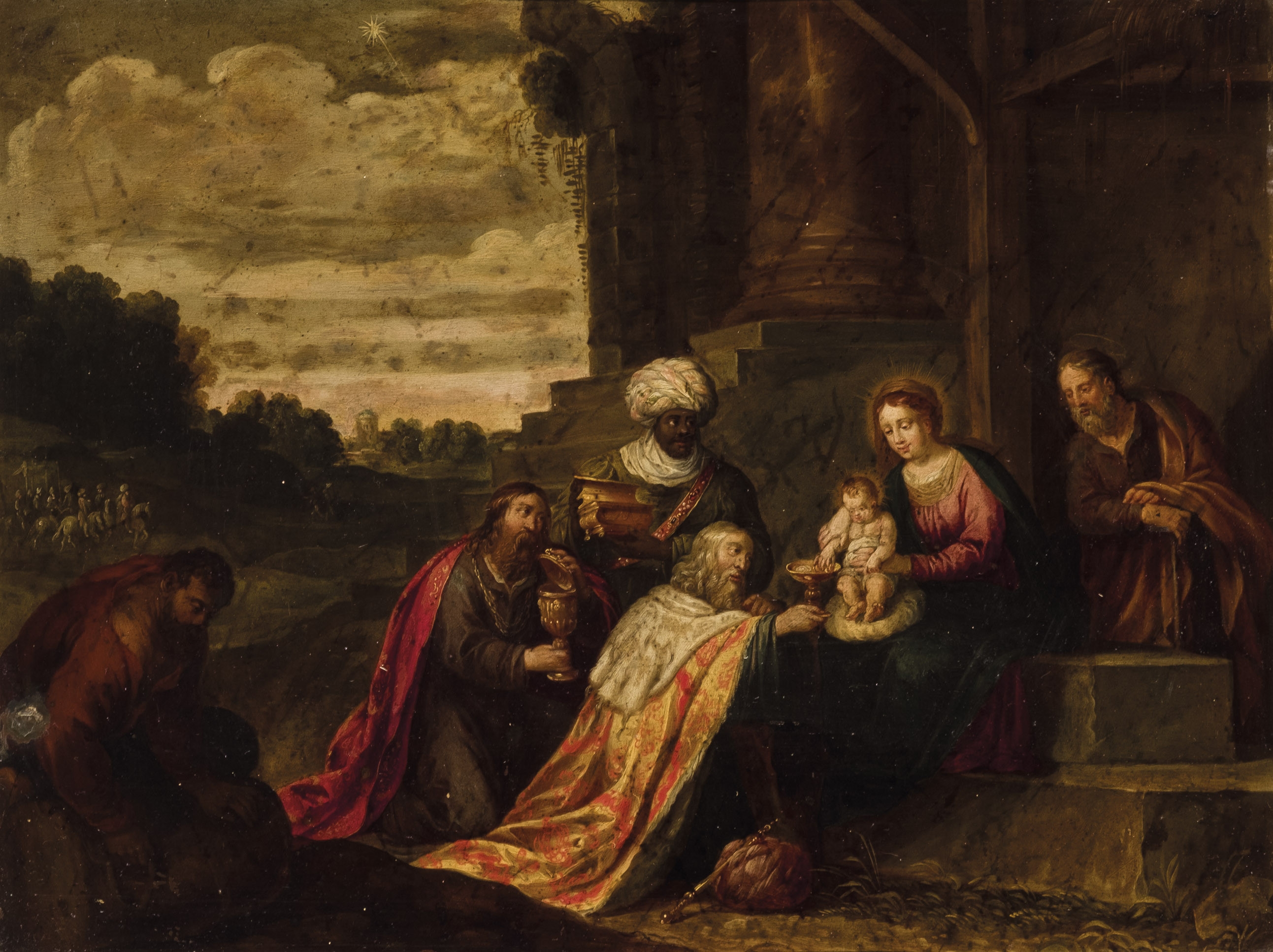 Flemish School 17th Century | Adoration of the Magi | MutualArt