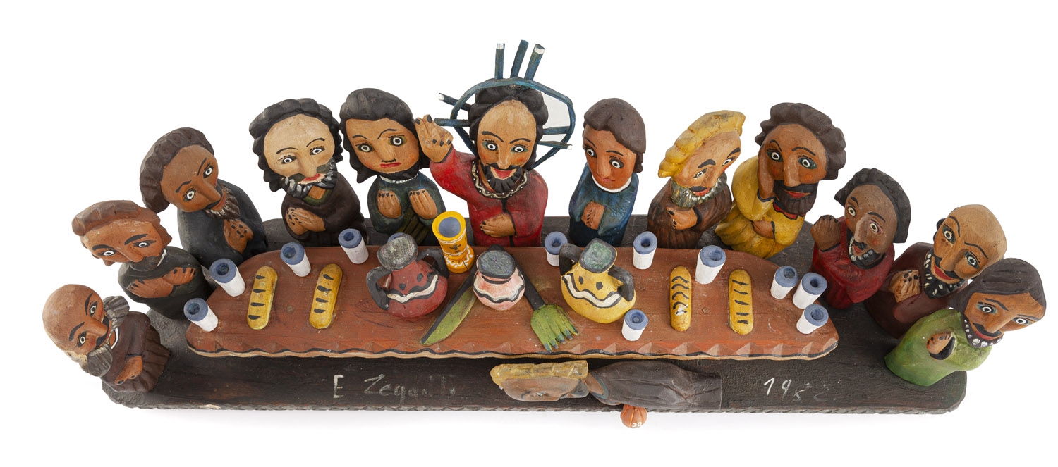 Eugeniusz Zegadlo | The Last Supper (1982) | MutualArt