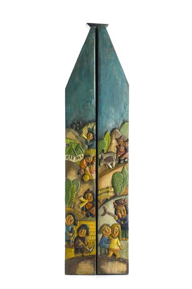 Eugeniusz Zegadlo | Triptych - Temptation of Saint Anthony (1985 ...