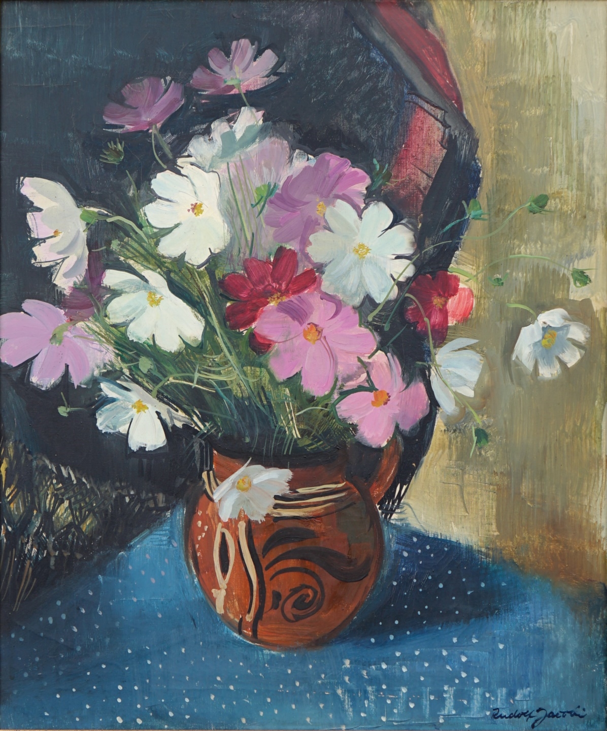 Rudolf Jacobi | Still-Life with Flowers | MutualArt