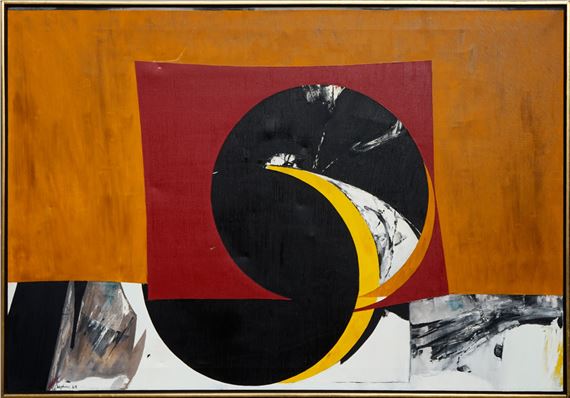 Budd Hopkins | City Sun II (1969) | MutualArt