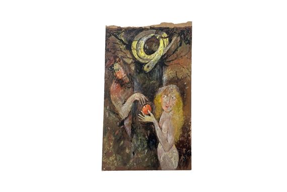 Ingmara Zalite | Adam and Eve | MutualArt
