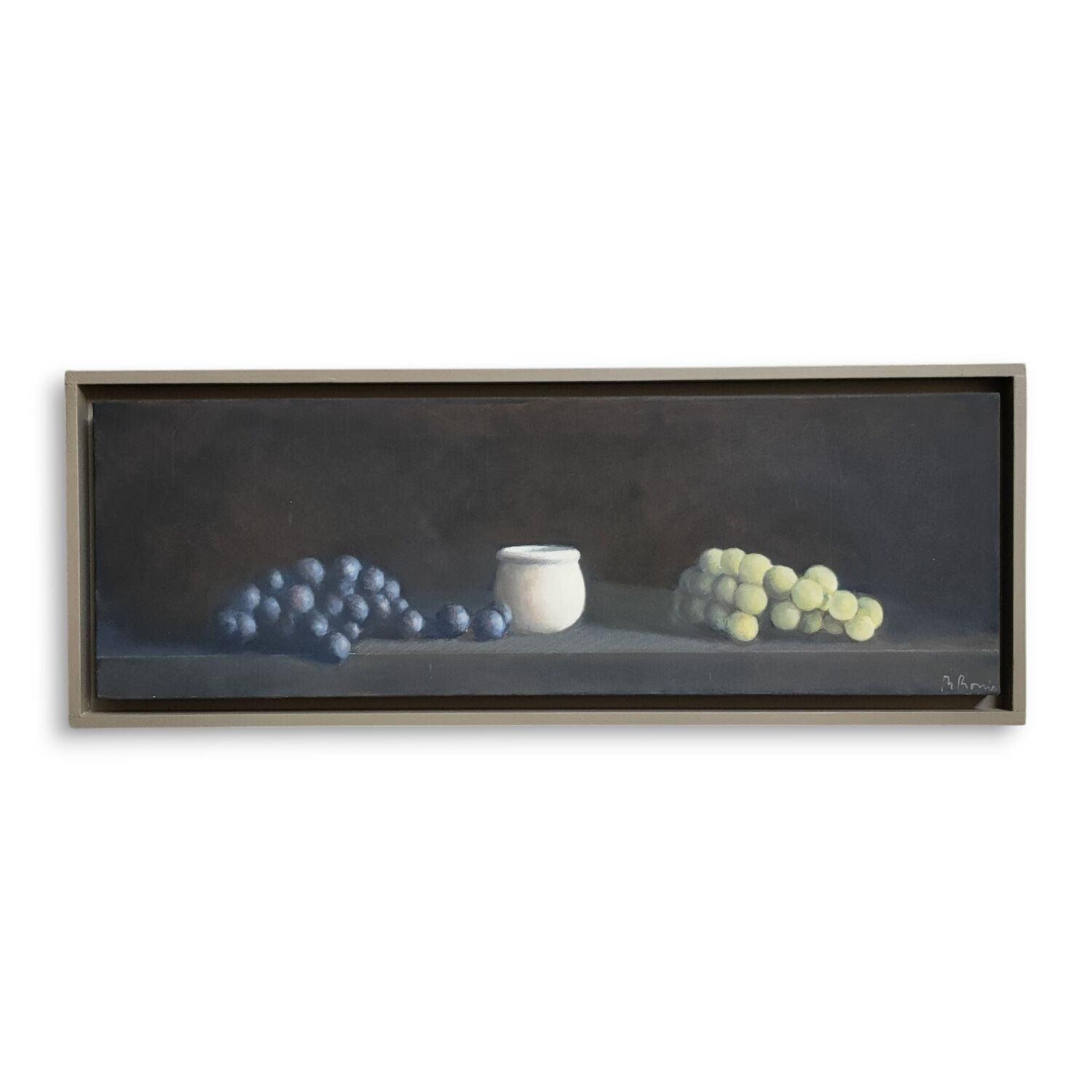 Bernard Bouin | Nature morte aux grappes de raisin | MutualArt