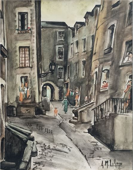 Alexis Marie Lahaye | La rue | MutualArt