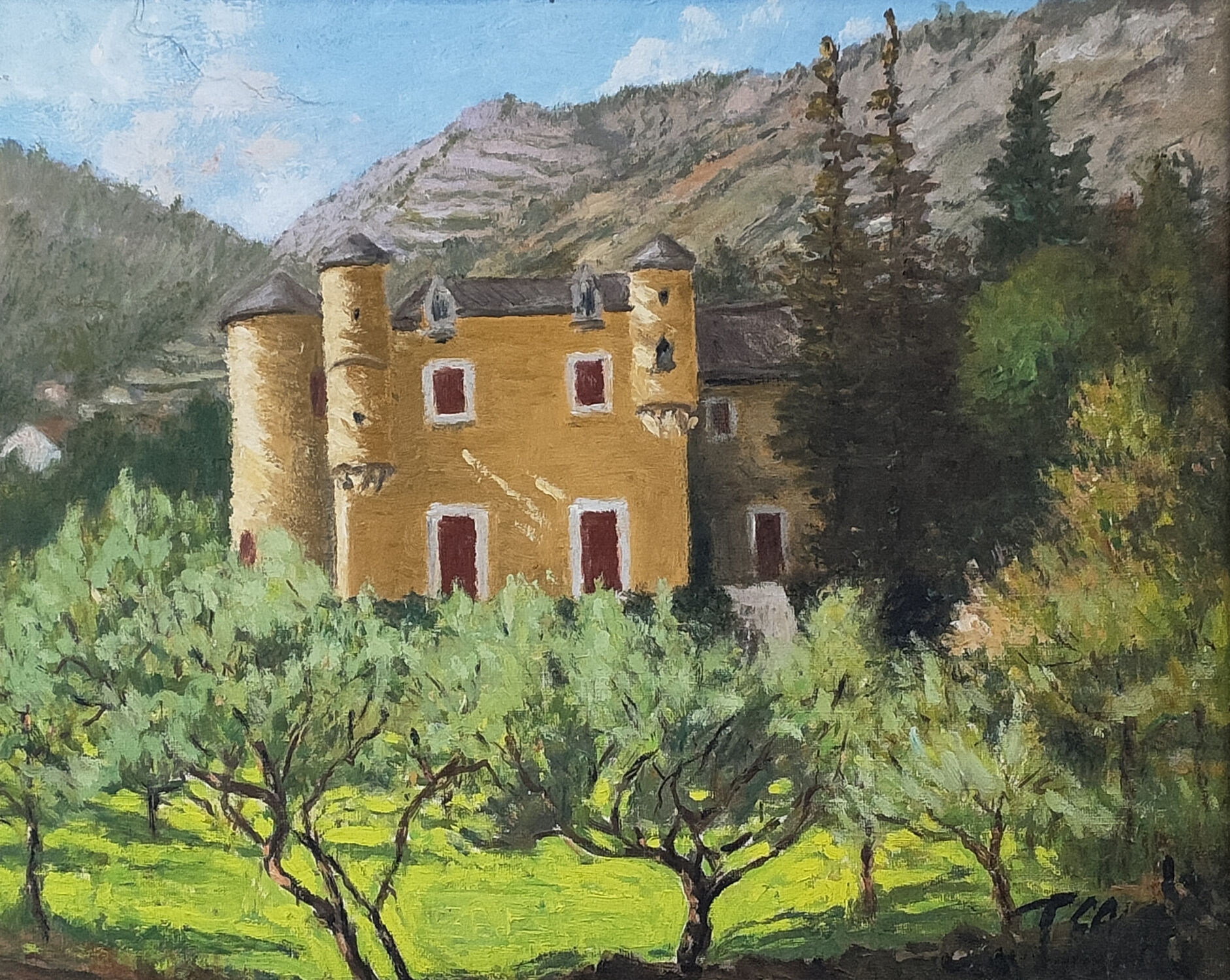 Francisco Garces | Francisco GARCES (?-1972) Le château | MutualArt
