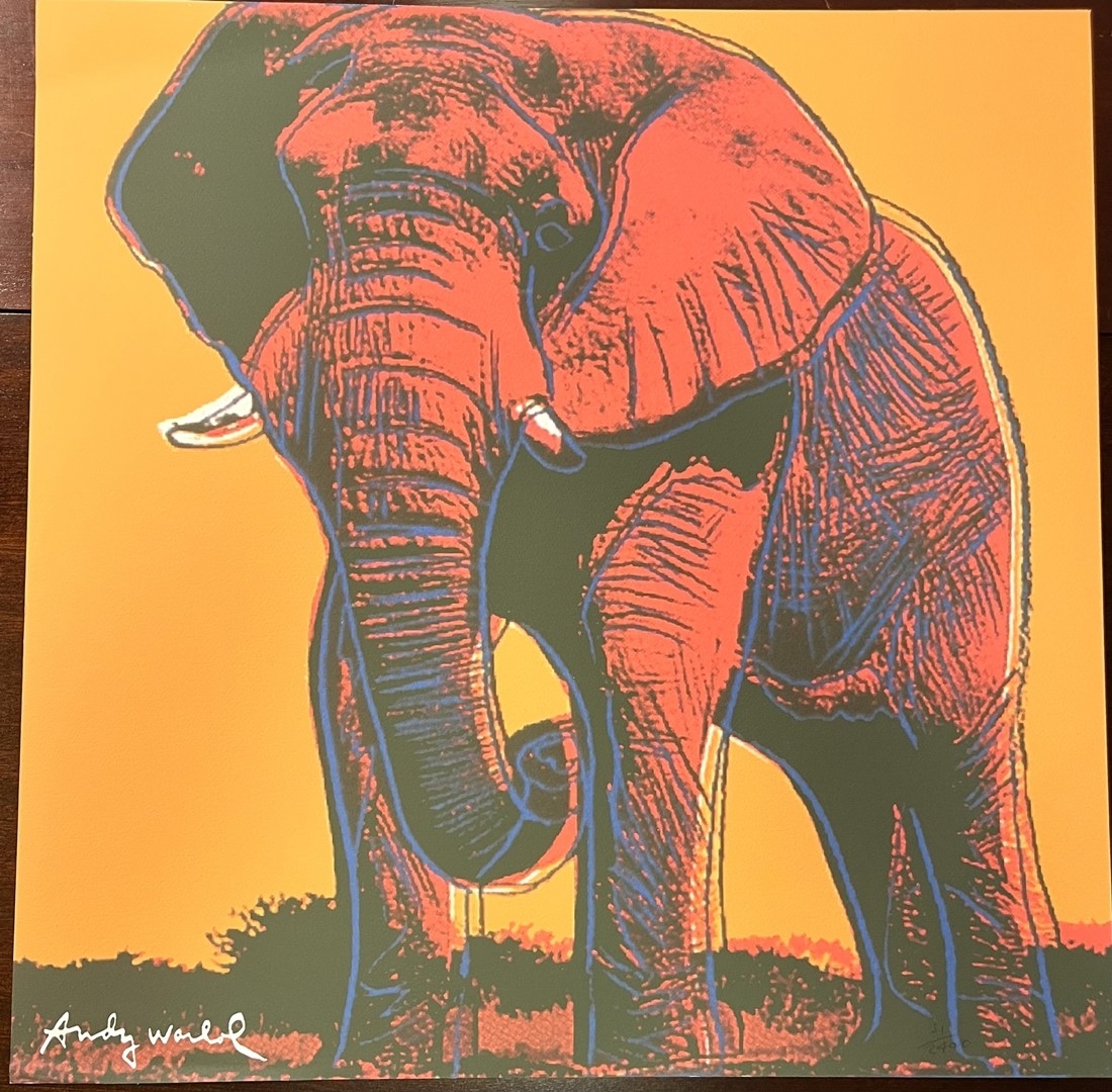 Andy Warhol | African Elephant | MutualArt