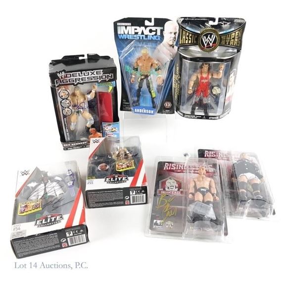 James Sanford Ellsworth | Signed WWE / Impact Wrestling Action Figures ...