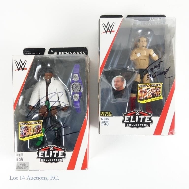 James Sanford Ellsworth | Signed WWE / Impact Wrestling Action Figures ...