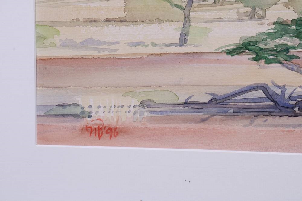 Nils Burwitz | Afrikanische Steppe (1996) | MutualArt