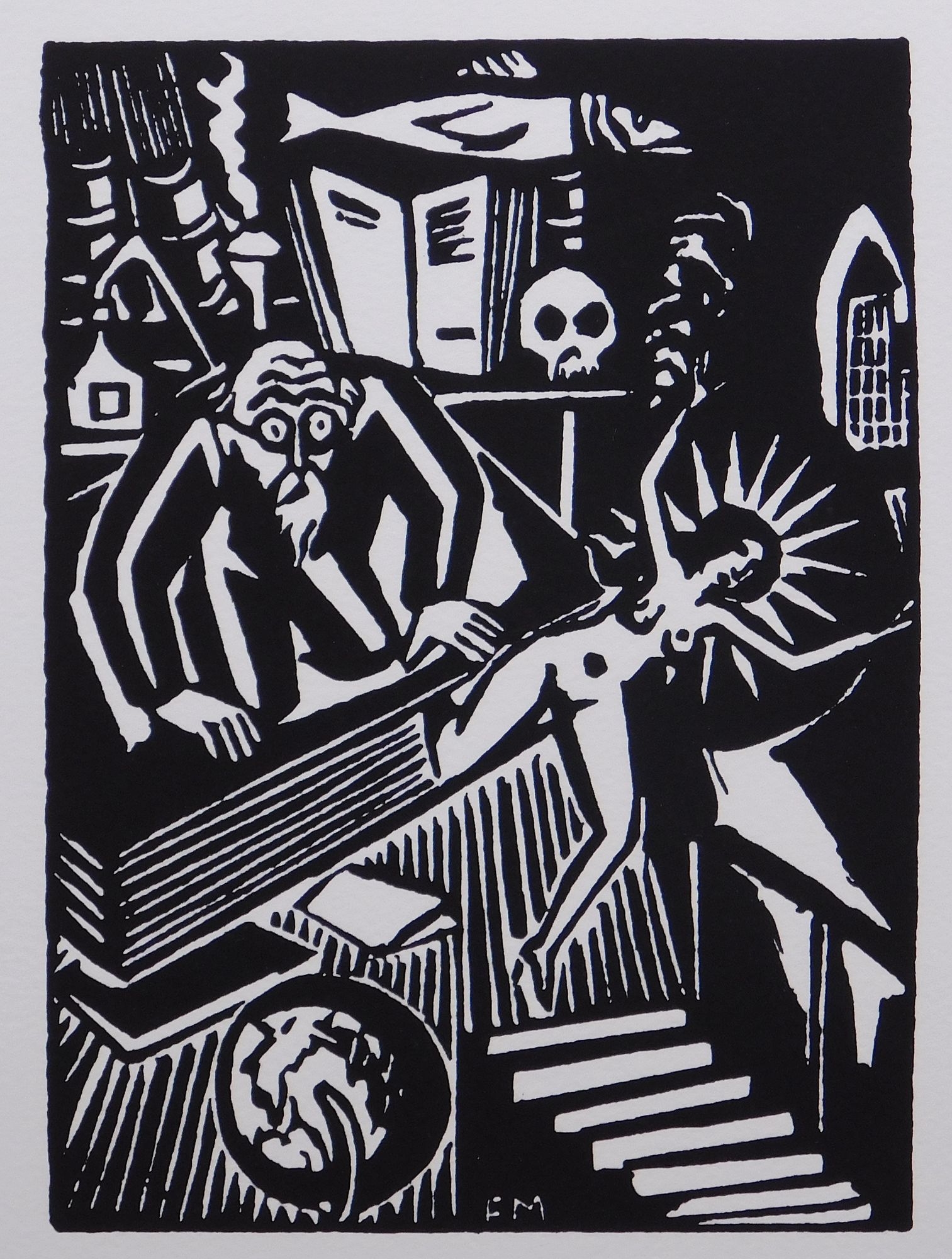 Frans Masereel | Turn of the Century City Scene | MutualArt