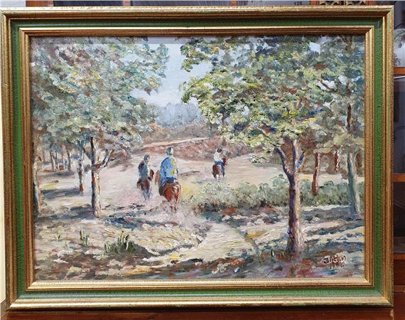 Josephine Atkin | Three Horsemen (20th Century) | MutualArt