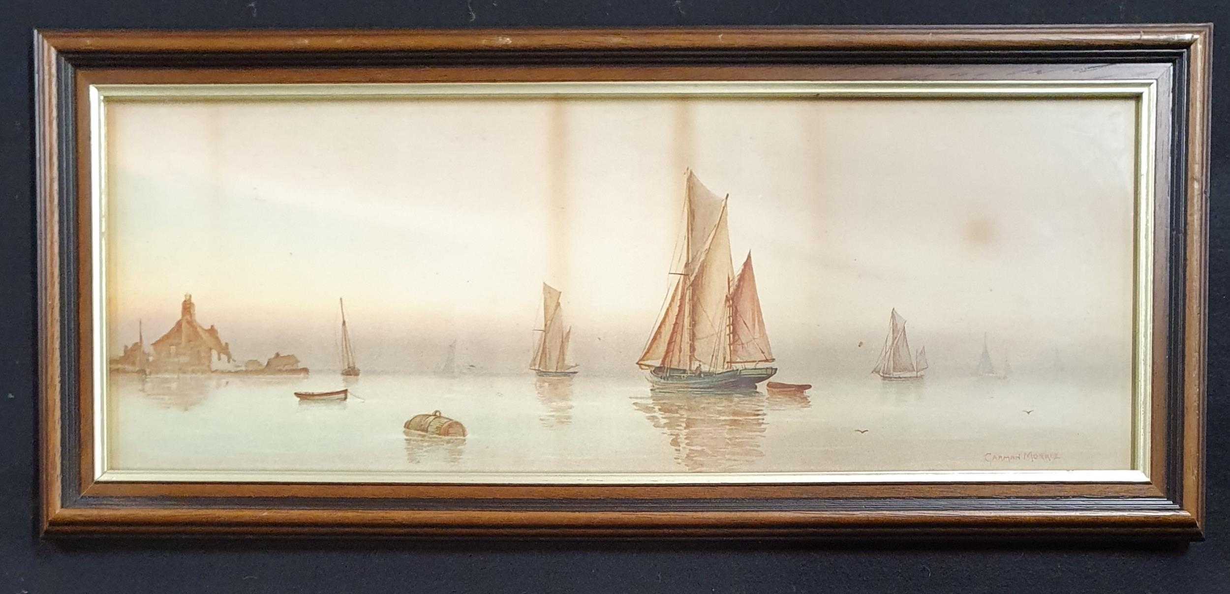 Garman Morris | After Garmin Morris. A th Century colour Print of ...