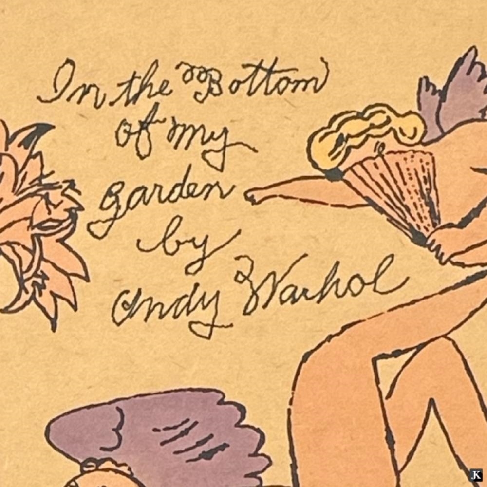 Andy Warhol | Andy Warhol Framed Color Print My Garden | MutualArt
