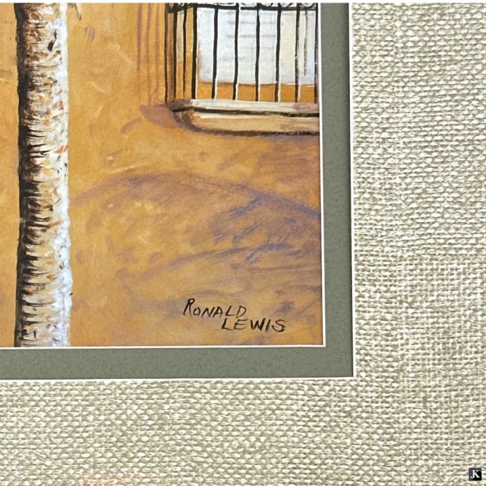 Ronald Lewis | Ronald Lewis Framed Decorative Color Print | MutualArt