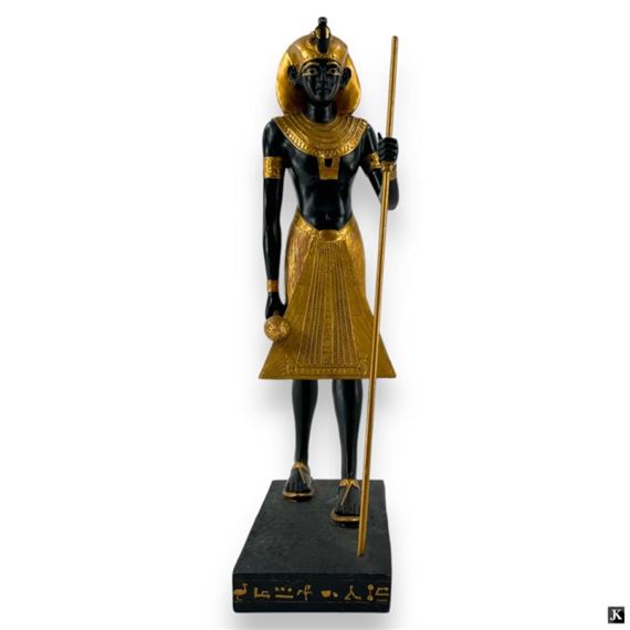 Egyptian School | Egyptian Alka Guard Of King Tutankhamun Figure ...