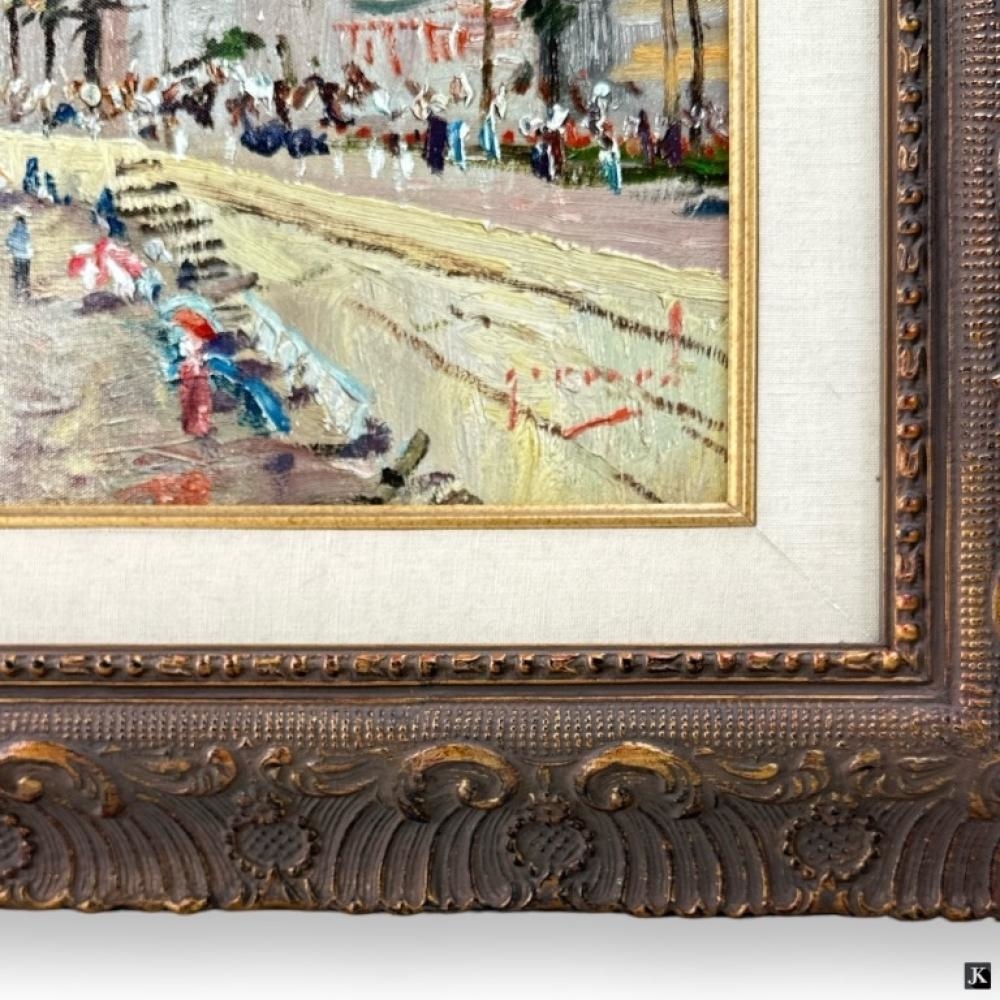 Thomas Kinkade | Robert Girrard/Thomas Kinkade Lithograph on Canvas ...