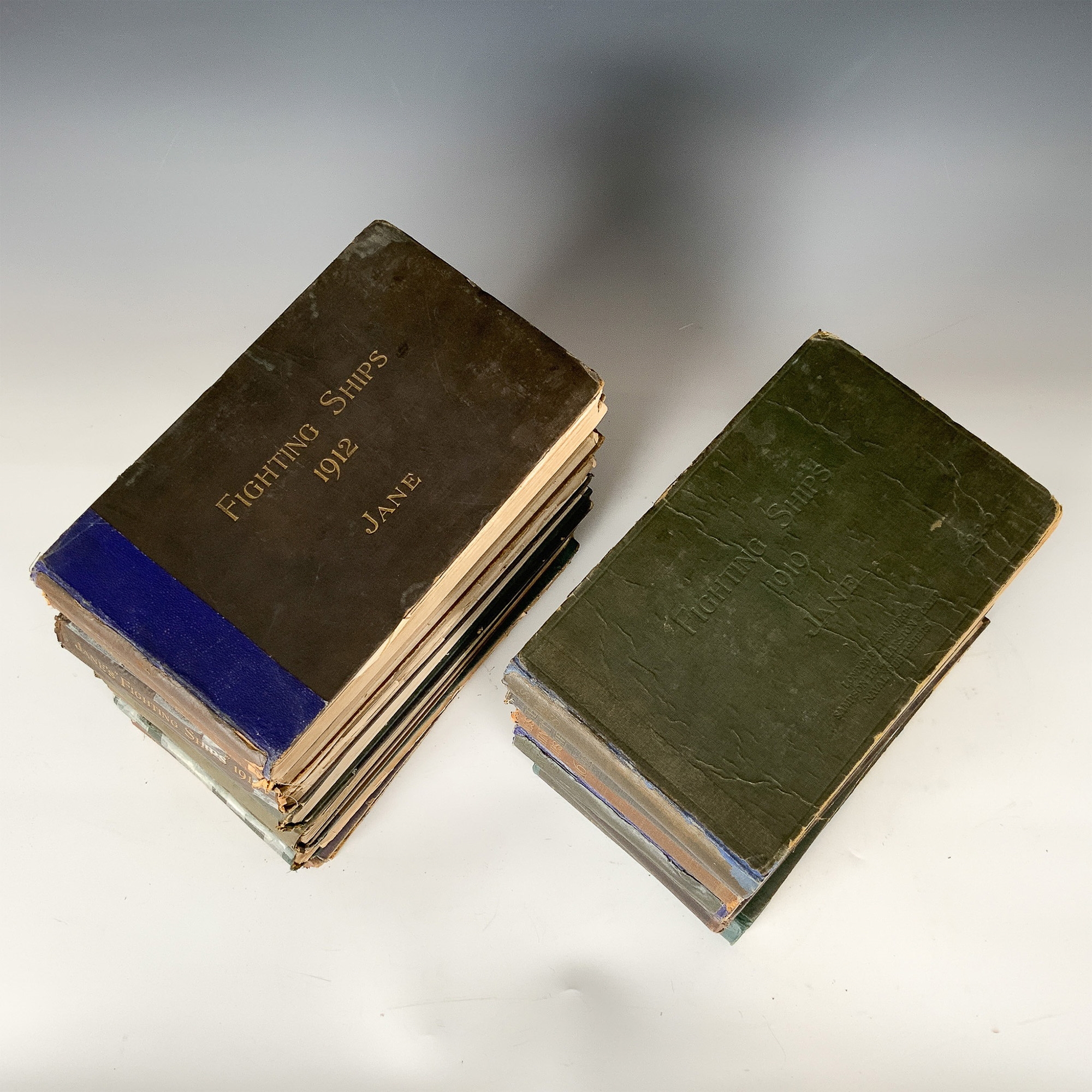 SERVE | Set of 14 Books Jane Fighting Ships Annuals 1900-1918 (Early ...