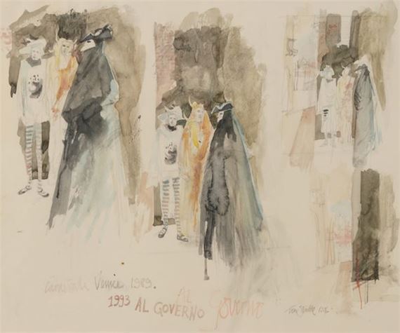 Thomas J Gamble | Carnivale Venice | MutualArt