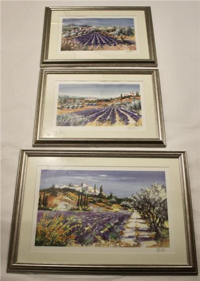Ella Fort | Three limited edition lithographs by Ella Fort | MutualArt