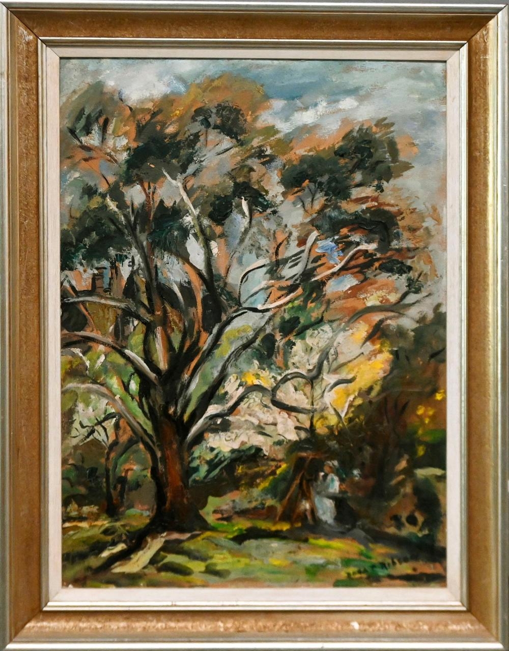 Dora C. Robson |, (LANDSCAPE WITH IMPRESSIONIST PAINTER), | MutualArt