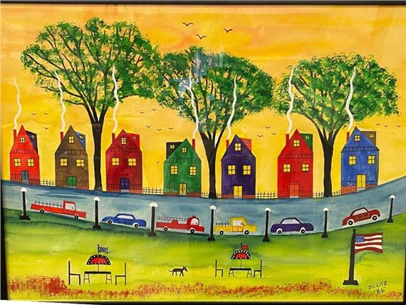 James C. Litz | Untitled (Flower Delivery) (1985) | MutualArt