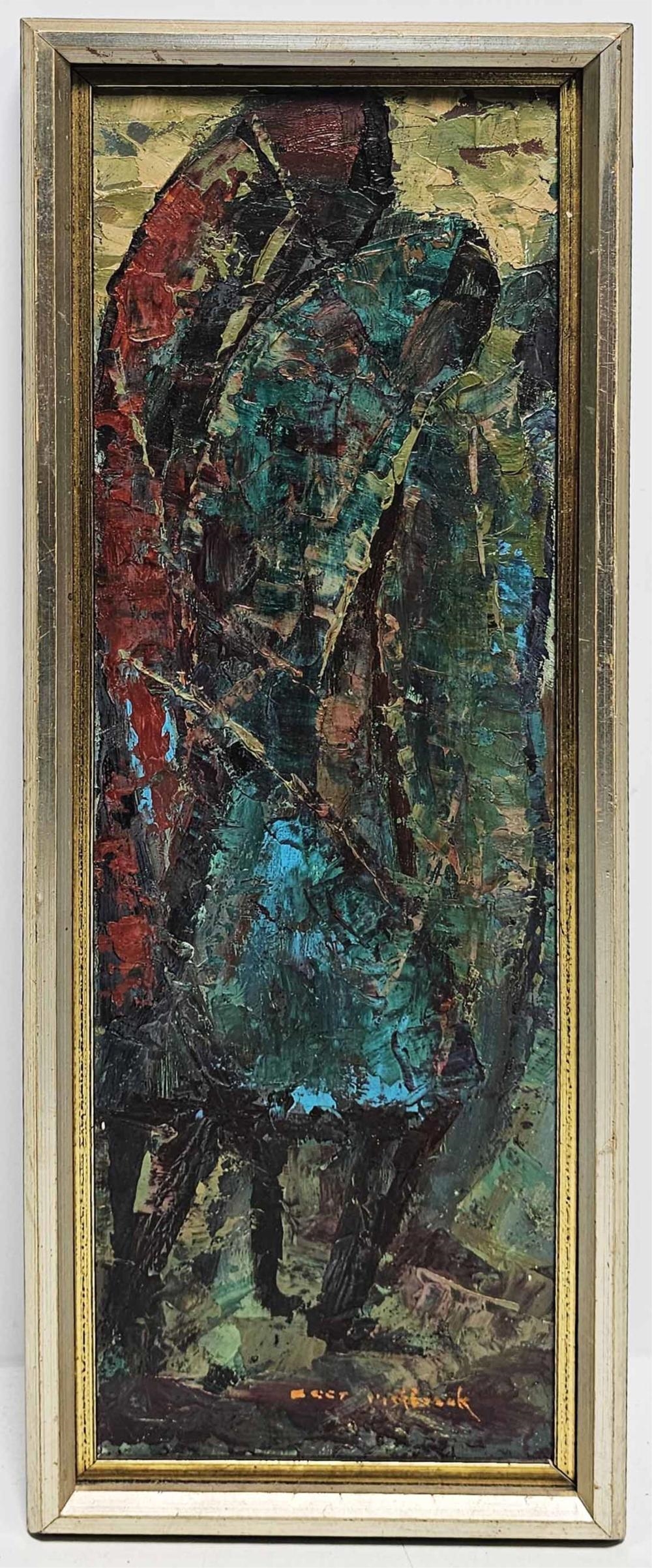 Unknown | Abstract 1960s artwork by unknown artist (1960s) | MutualArt